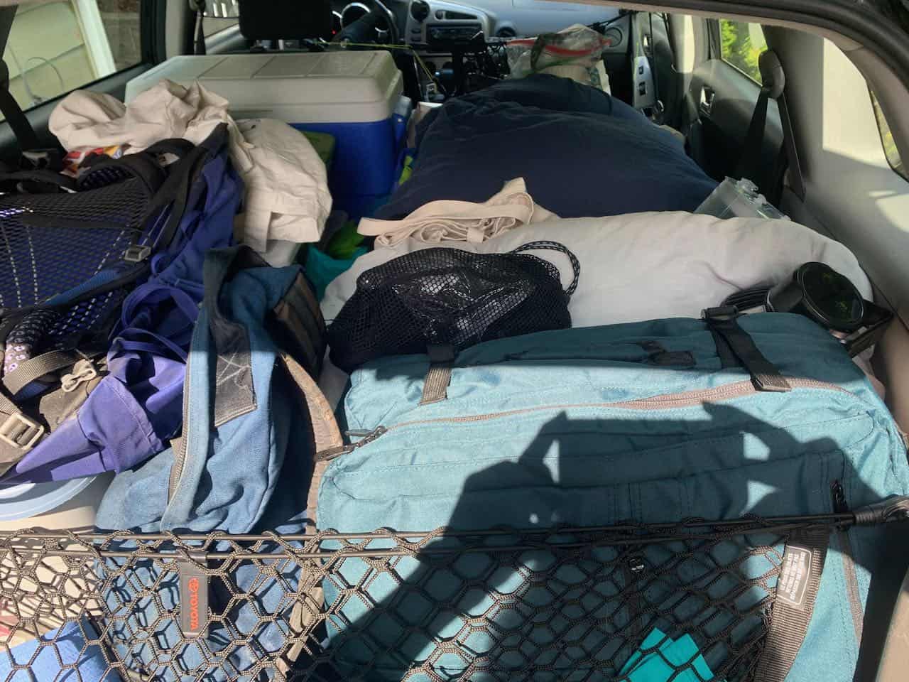 How I Lived in a Toyota Matrix for 3 Months - Travel Electrified